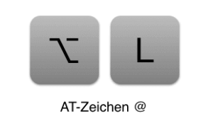 AT-Zeichen mit Apple Mac Tastatur erzeugen - so bekommen Sie das