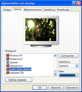 Windows-Hintergrundbild ändern