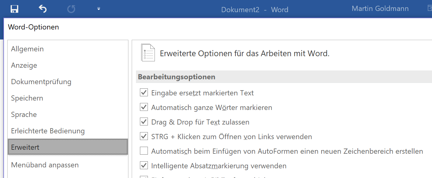 Text markieren in Word - so geht's mit Tastenkombinationen
