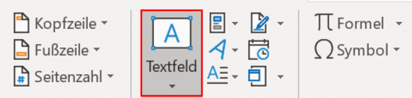 Word: So platzieren Sie Text an einer festgelegten Stelle auf der Seite