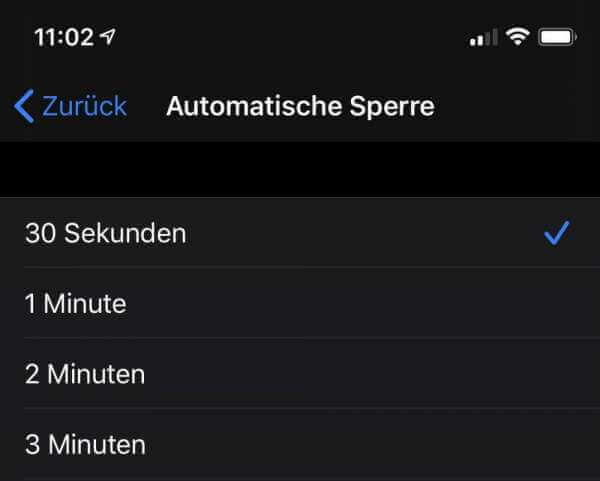 Automatische Sperre abschalten bei iPhone und iPad [2020]