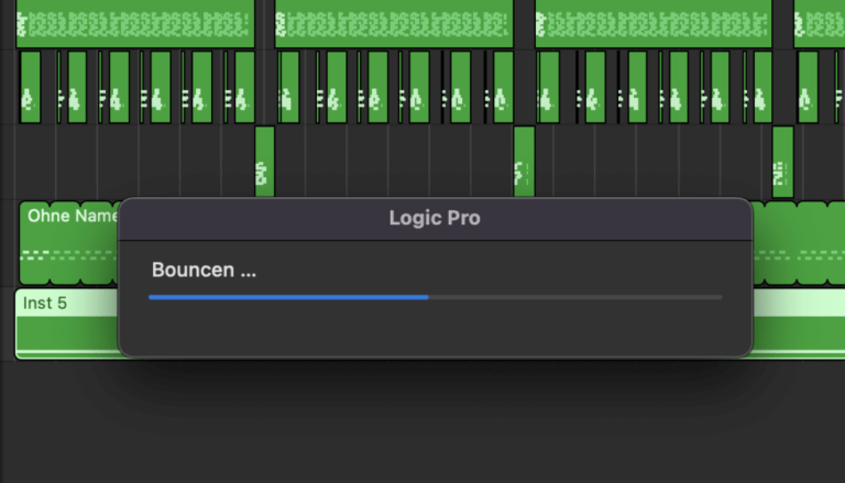 Logic Pro: Bouncen abbrechen – So stoppst Du den Export
